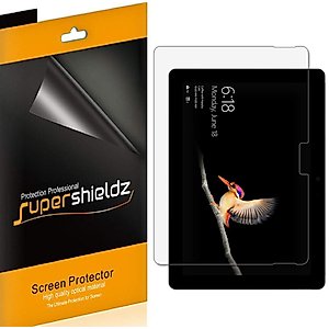 Supershieldz (3 Pack) Designed for Microsoft Surface Go 4/3 / 2 and Surface Go Screen Protector, High Definition Clear Shield (PET)