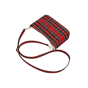 Ro Rox Sheena Tartan Check Punk 90's Crossbody Purse Handbag