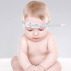 Infant Head Circumference Tape Ruler: 6pcs Newborn Head Measuring Ruler Cm Measure Ruler Baby Toddler Head Body Arm Measurement Tool