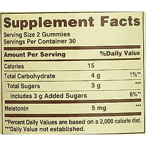 Sd Melatonin Gummies Size 60ct Sundown Melatonin Gummies 60ct (2 Pack)