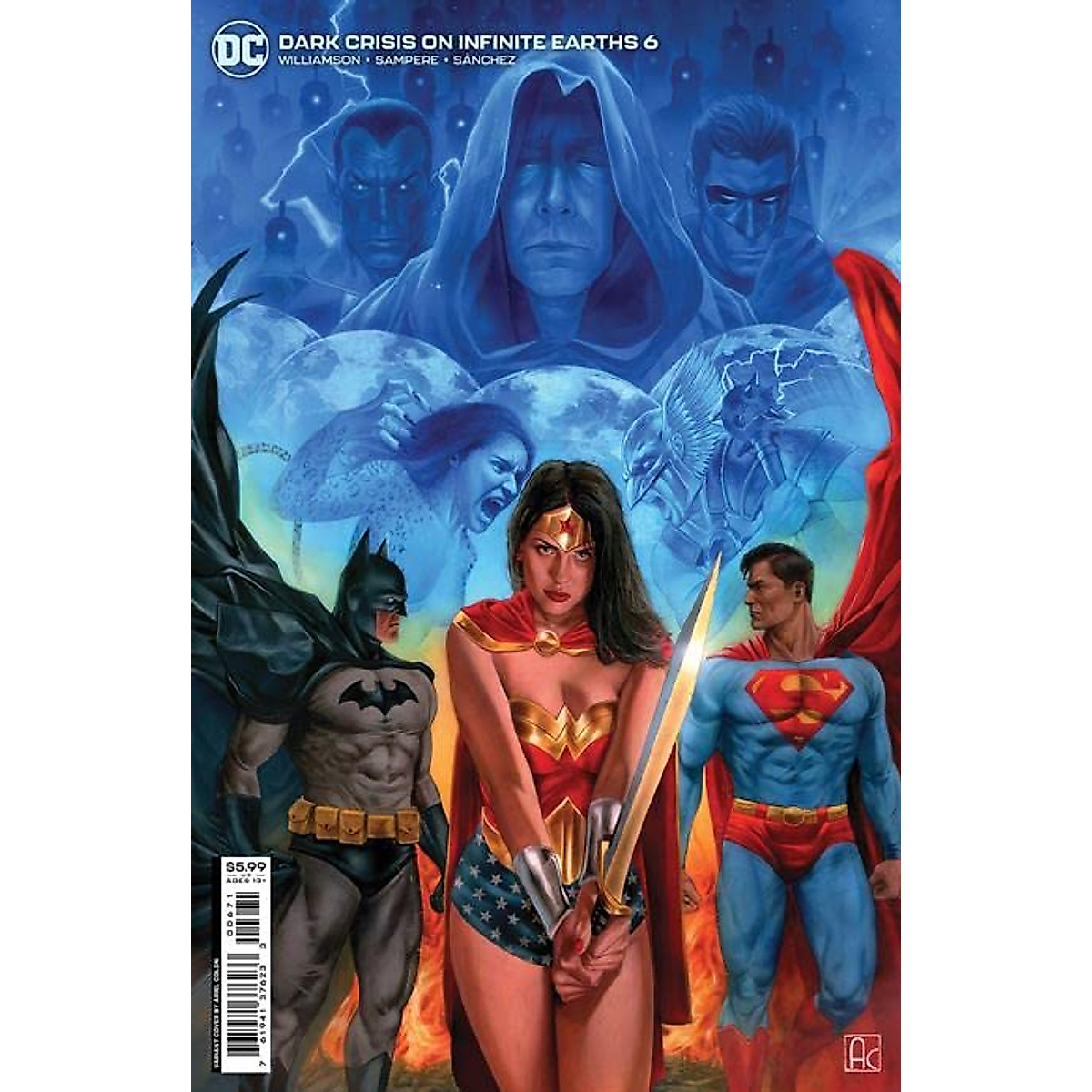 Dark Crisis On Infinite Earths #6 CVR C Ariel Colon Infinite Crisis Homage Card Stock Var