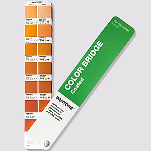 Pantone Color Bridge Guides Coated & Uncoated GP6102 - for Digital Design, Animation & CMYK Printing