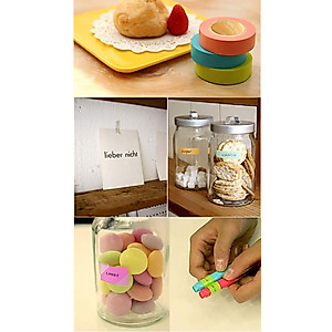 JONYEE Blue Masking Tape Painter’s Tape for Arts & Crafts, Basic Painting 4 Pack 2 Inch x 60 Yards