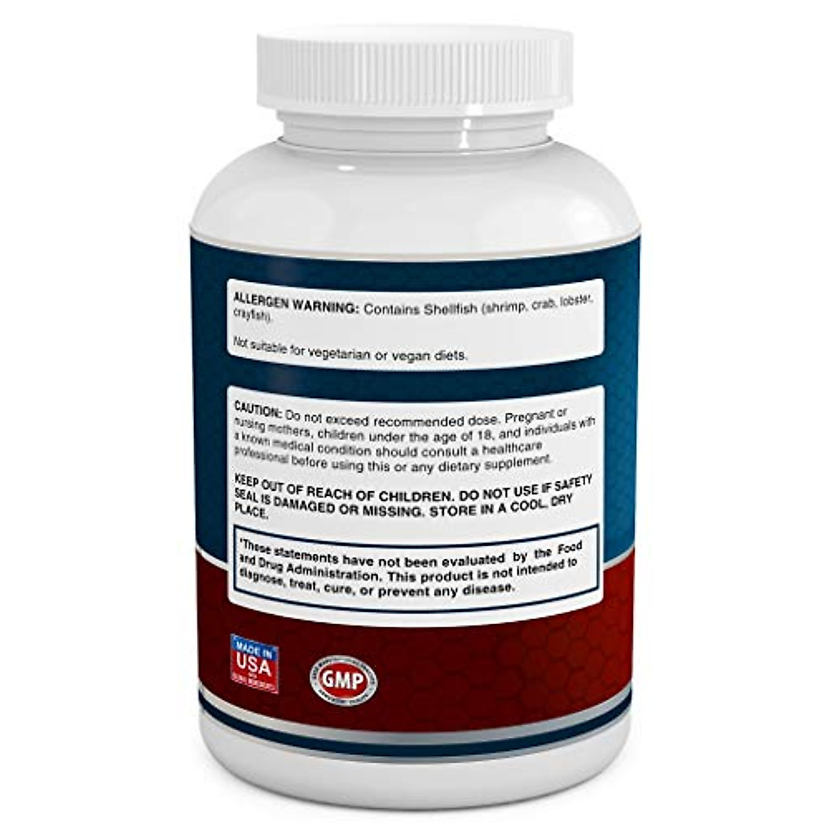 Glucosamine Chondroitin, MSM & Turmeric Dietary Supplement - 248 Capsules