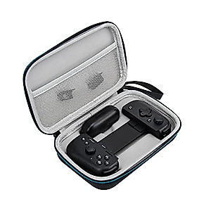 YipuVR Case Compatible with Razer Kishi V2, EVA Hard Skin Carrying Case Cover Shock-Absorbing Travel Protective Case - Bag Only (Black)