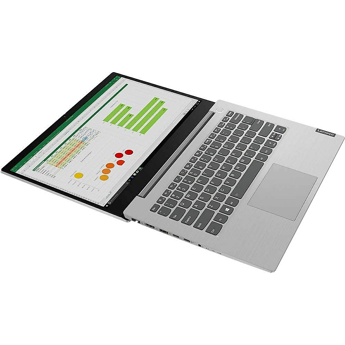 Lenovo ThinkBook 14-IIL 20SL0015US 14" Notebook - 1920 x 1080 - Core i5 i5-1035G1 - 8 GB RAM - 256 GB SSD - Mineral Gray - Windows 10 Pro 64-bit - Intel UHD Graphics - in-Plane Switching (IPS) Te