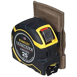 Atlas 46 AIMS Tape Measure Quick Slide Nelson Freedom Clip Version 2, (Coyote)