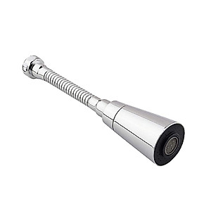 TOPBATHY Faucet Extender 360 Rotate Swivel Faucet Extension Tubes Adjustable Faucet Sprayer Faucet Diffuser Sprayer Hose for Kitchen Bathtub Sink