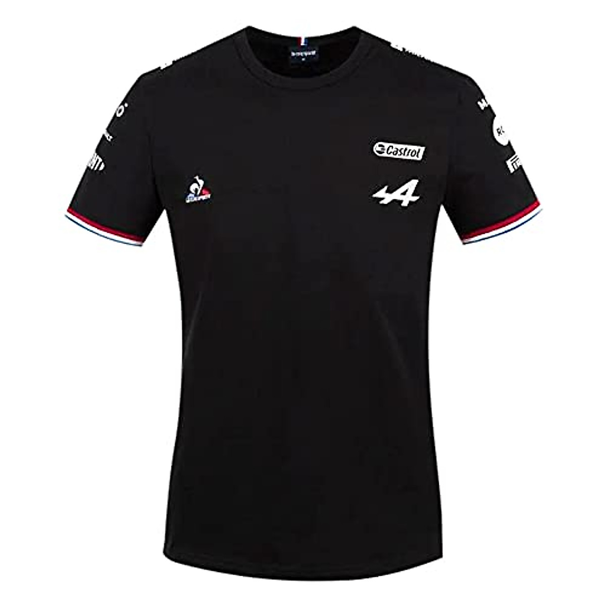F1 Alpine Racing 2021 Men's Team T-Shirt, Black (L, l)