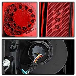 ACANII - For 2011-2020 Dodge Grand Caravan Factory LED Tail Light Brake Lamp Assembly Replacement Rear Passenger Side
