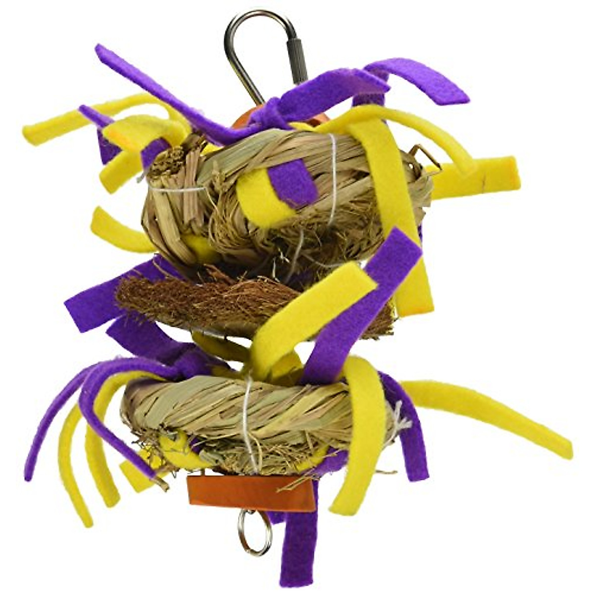 A&E Cage Company HB46611 Java Wood Tickles Assorted Bird Toy, Small