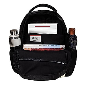 VBFOFBV Lightweight Casual Laptop Backpack for Men and Women, Japanese Zen Lotus Cloud Green