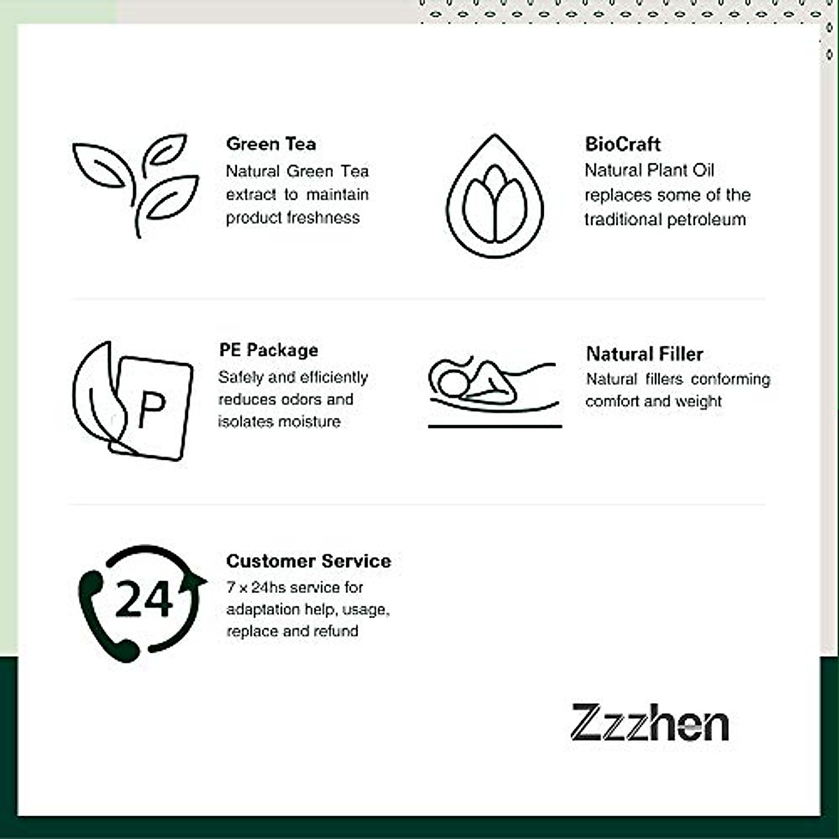 ZZZhen Weighted Blanket - High Breathability - 48''72'' 15LB - Premium Heavy Blankets - Calm Sleeping for Adult and Kids, Durable Quilts and Quality Construction