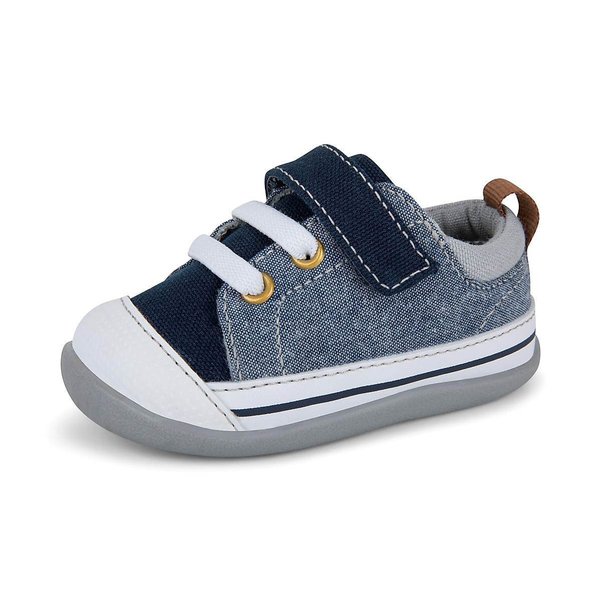 See Kai Run - Stevie II First Walker Shoe for Infants, Yellow, Infant 5