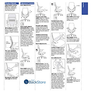 Steelcase Gesture Office Desk Chair with Headrest in Elmosoft Genuine Espresso L133 Leather Plus Lumbar Support Low Black Frame