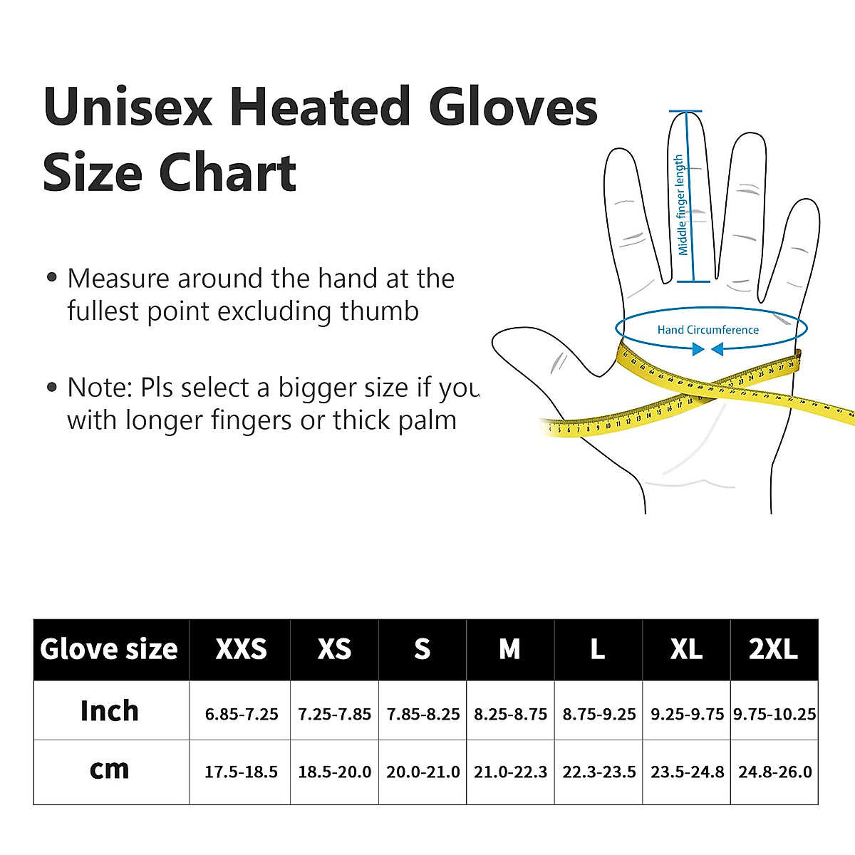 SNOW DEER Heated Gloves Mittens -Upgraded 7.4V Electric Rechargeable Battery Powered Heated Ski Gloves Men Women for Ski Skating Motorcycling Hunting Fishing Camping Hiking