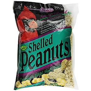 F.M. Brown'S Song Blend Premium Shelled Peanuts For Pets, 3-Pound, White
