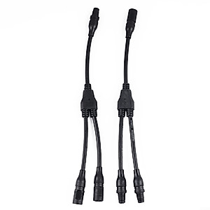 DC1000V 30A Solar Panel Photovoltaic Connectors MC3 Y Type Three-way Connector, Solar Panel Cable Connectors Parts