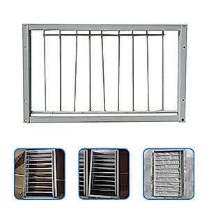 Ipetboom 1Pc Pigeon Door, Iron Birdcages T- House Door Bird Cage Door Pigeon Door Birds House Door for Pet Bird Supplies, 40x26cm
