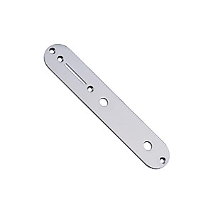 Metallor Control Plate Mounting Plate Chrome Compatible with Tele Telecaster Style Electric Guitar Parts Replacement.