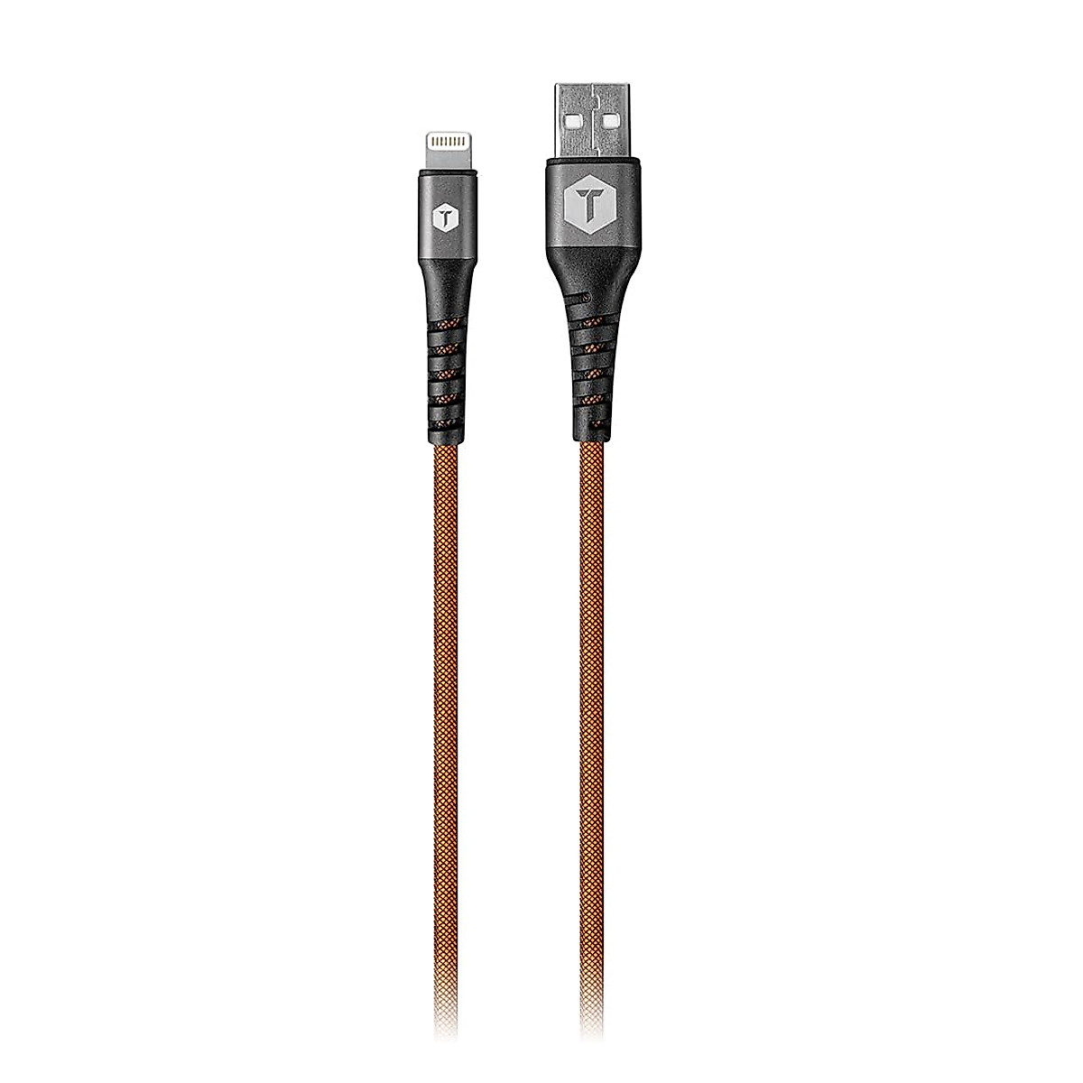 ToughTested 8 Ft. PRO Armor Weave Slim Tip USB Type A to Lightning Cable