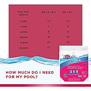 HTH 67040 pH Down Swimming Pool Chemical Balancer, 5 lbs