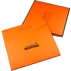 VIVIAN & VINCENT Pure Mulberry Silk Scarf for women Square Neck Scarfs 21" x 21" Lightweight Neckerchief Gift Packed St Patricks Day Shamrock