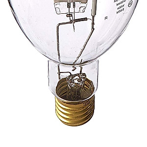 Sylvania ED37 400W Clear Metal Halide Lamp E39 Mogul Screw Bulbs, 6 Pack | 640366