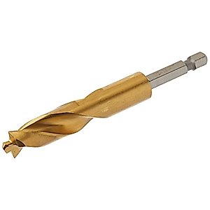 DEWALT Drill Bit, Impact Ready, Titanium Nitride Coated, 1/2-Inch (DD5132)