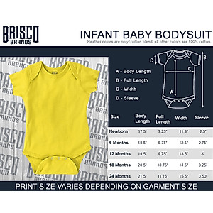 Nickelodeon SpongeBob SquarePants Baby Boys Short Sleeve Bodysuit for Infant – Yellow