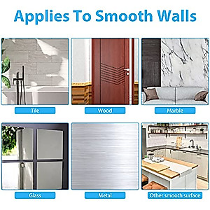 Razor Holder for Shower, 6PCS Premium Shower Razor Holder, 304 Stainless Steel Razor Holder for Shower Wall, Self Adhesive Shower Hooks for Kitchen Bathroom, Shaver Holder Hanger for Loofah Towel Robe