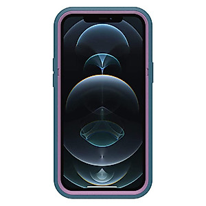 OtterBox iPhone 12 & 12 Pro (Holster available upon reqeust and not included) Defender Series XT Case - LAVENDER BLISS, screenless, rugged , snaps to MagSafe, lanyard attachment