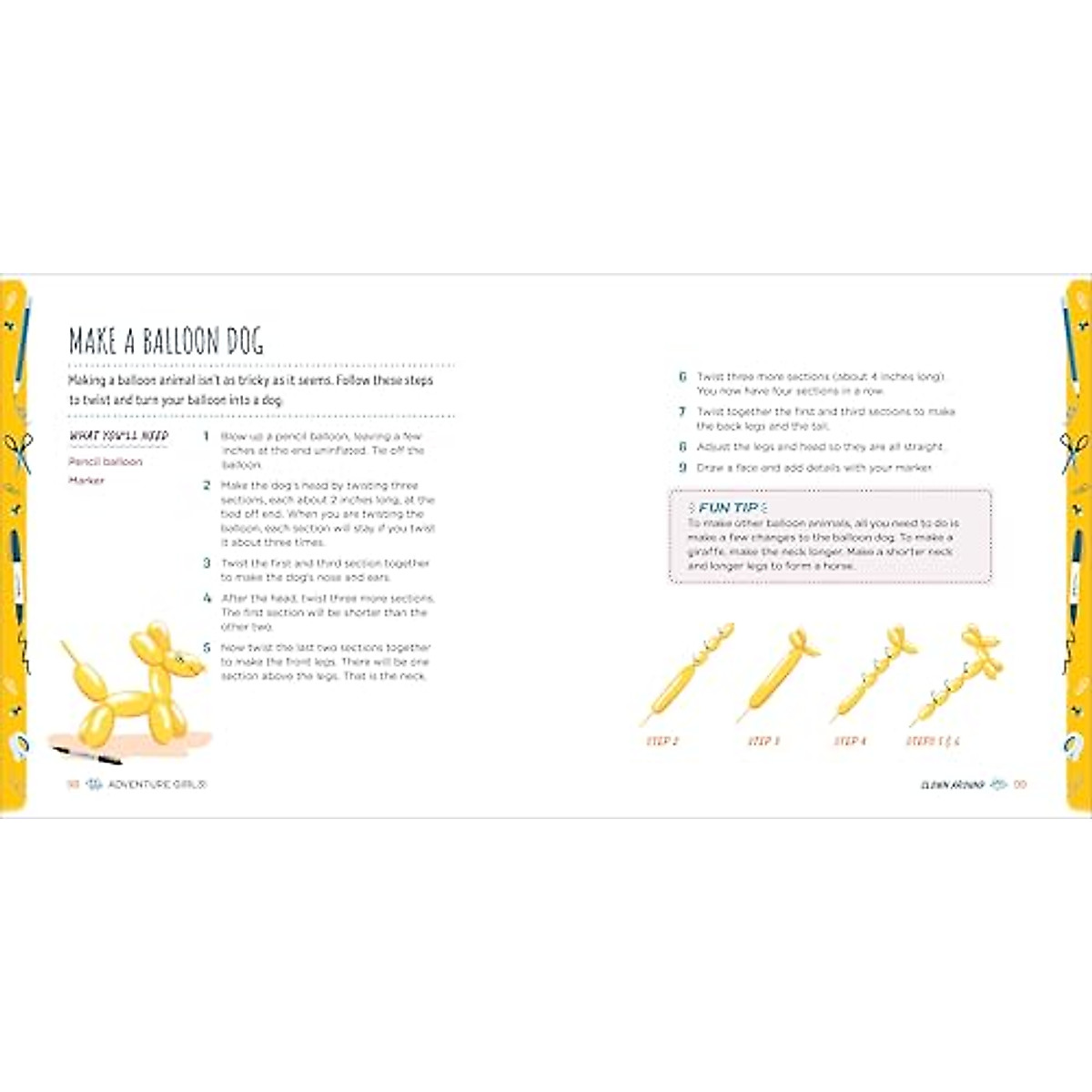 Adventure Girls!: Crafts and Activities for Curious, Creative, Courageous Girls (Adventure Crafts for Kids)