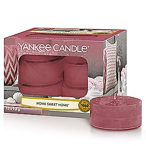 Yankee Candle Home Sweet Home Tea Lights - Set of 12