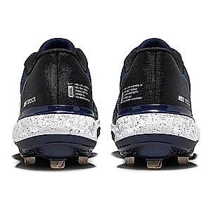 Nike Men's Alpha Huarache Elite 3 Low Baseball Cleat (7.5, College Navy/White/Photo Blue/Black)