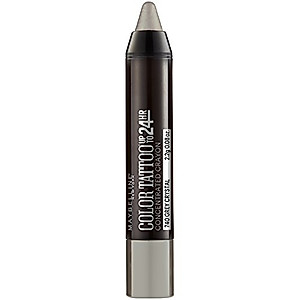 Maybelline New York Eyestudio ColorTattoo Concentrated Crayon,740 Grey Crystal, 0.08 oz.