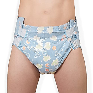 ABUniverse Space Diapers- Pack of 10 (Large)