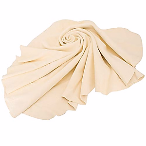 Chamois Cloth for Car - Drying Towel Shammy Towel Natural Real Leather Washing Cloth Cleaning Towel Car Wipes - Chamois Cloth Art Cloth Accessory (31.5'' x 20'')