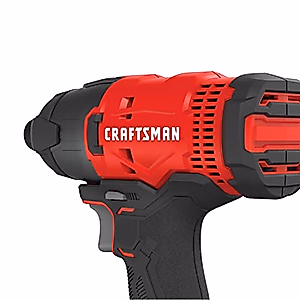 CRAFTSMAN V20 MAX Cordless Drill and Impact Driver, Power Tool Combo Kit with 2 Batteries and Charger (CMCK200C2AM)