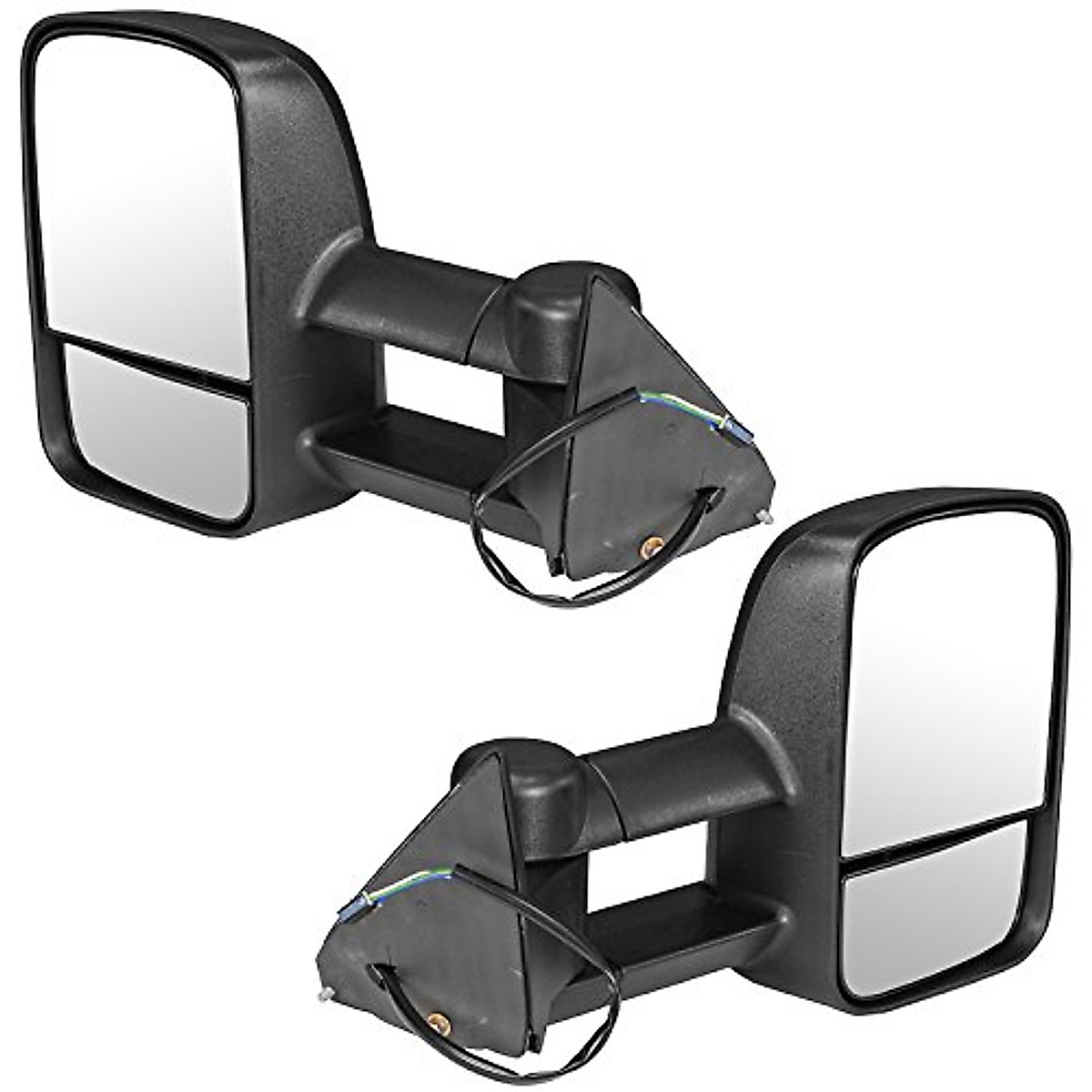 Trail Ridge Tow Mirror Power Pair Set for Chevy GMC C/K Pickup SUV New