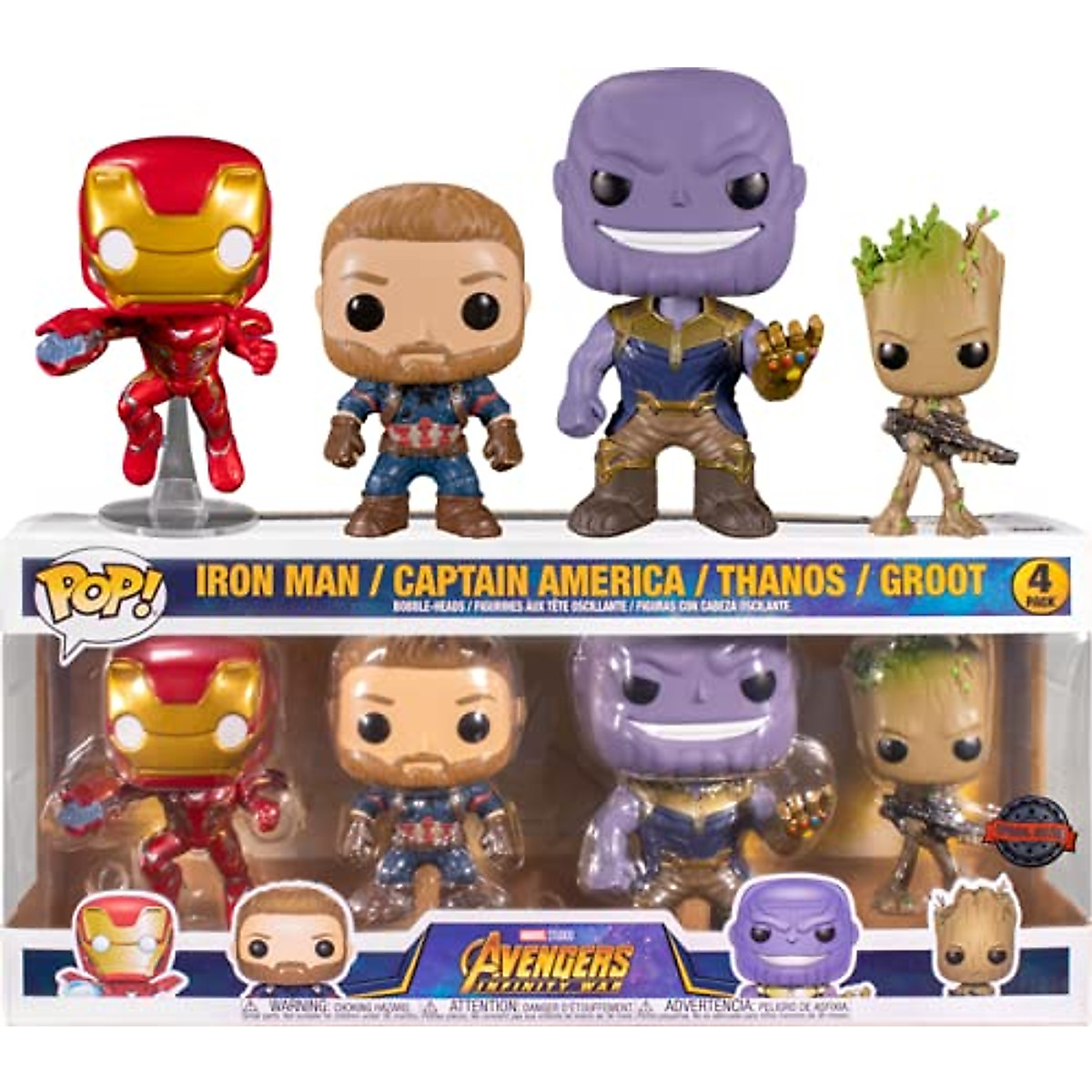 POP Marvel: Marvel Classic- 4PK