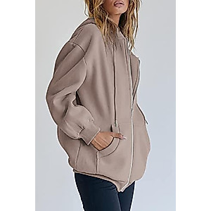 AUTOMET Womens Zip Up Hoodies Long Sleeve Fall Oversized Sweatshirts Fleece Y2K Jacket with Pockets 2024 Fashion Clothes