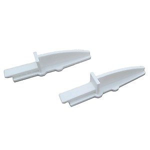 Replacement For Lasko Box Fan Feet, 2 Pack, Stronger Than Original, Excellent Fit, 1 SET OF 2 FEET, 2 FEET TOTAL (WHITE)