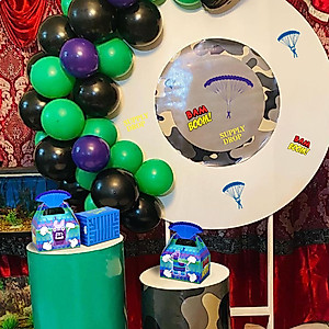 Haxpacal 16 Pcs Video Game Llama Goodie Bags Party Boxes for Battle Gamers Birthday Party Supplies Decorations Favors