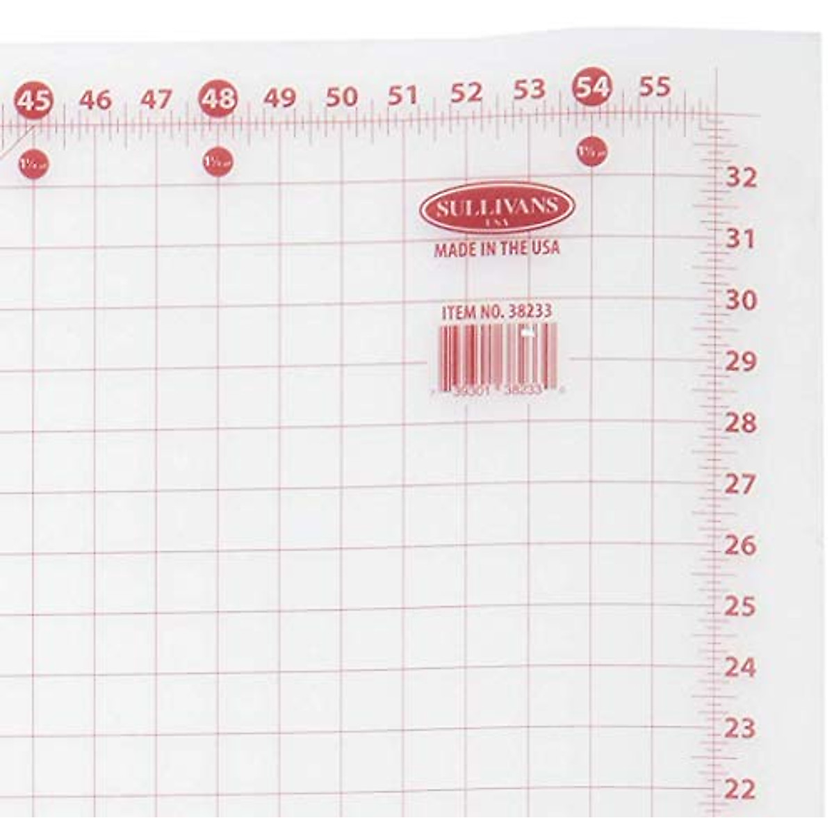 Sullivans 36"x59" Cutting Mat for Home Hobby Table, White