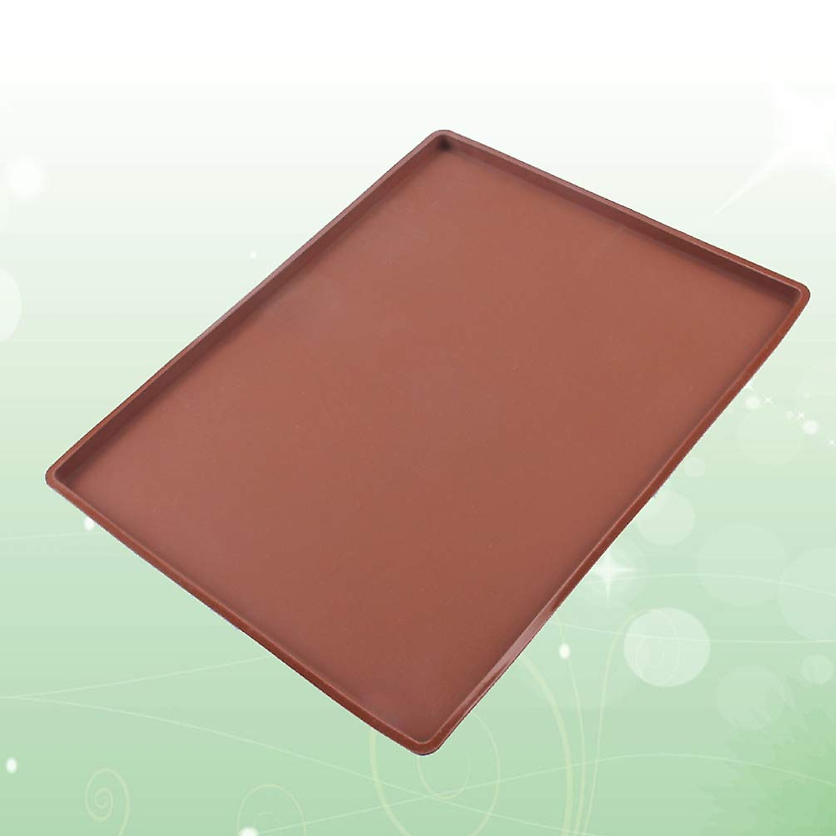 Hemoton Oven-safe Baking Mat Pastry Mat s Cookie Cutters Cookies Mat Baking Tray Pan Cake Mat Pizza Leakproof Mat s Swiss Roll Cake Mat Non Stick Baking Sheet
