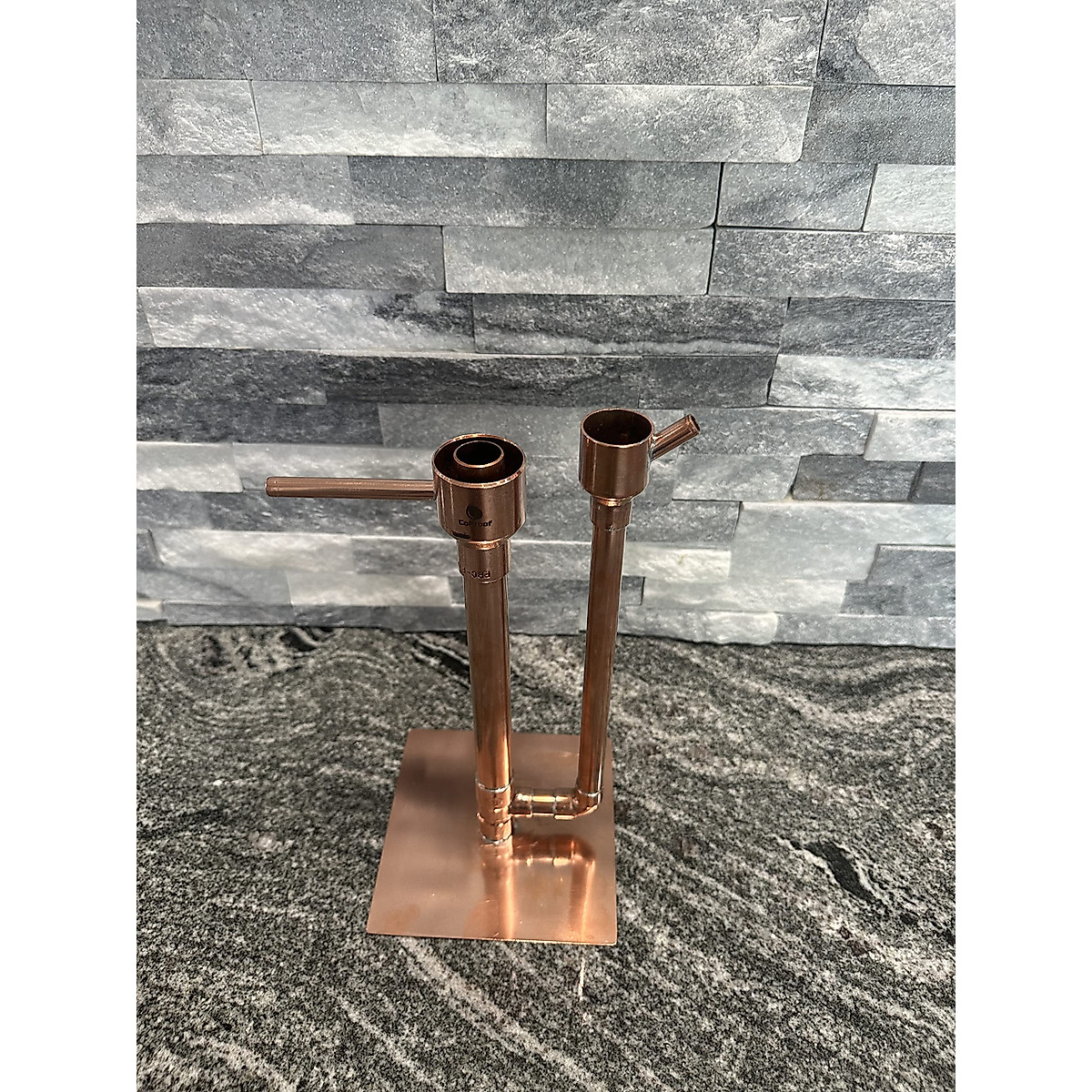 CoProof Copper Proofing Parrot for Distilling, Brewing Beer, Moonshine, Tequila 100% Lead Free for Use with Alcometer Proof Hydrometer Polished