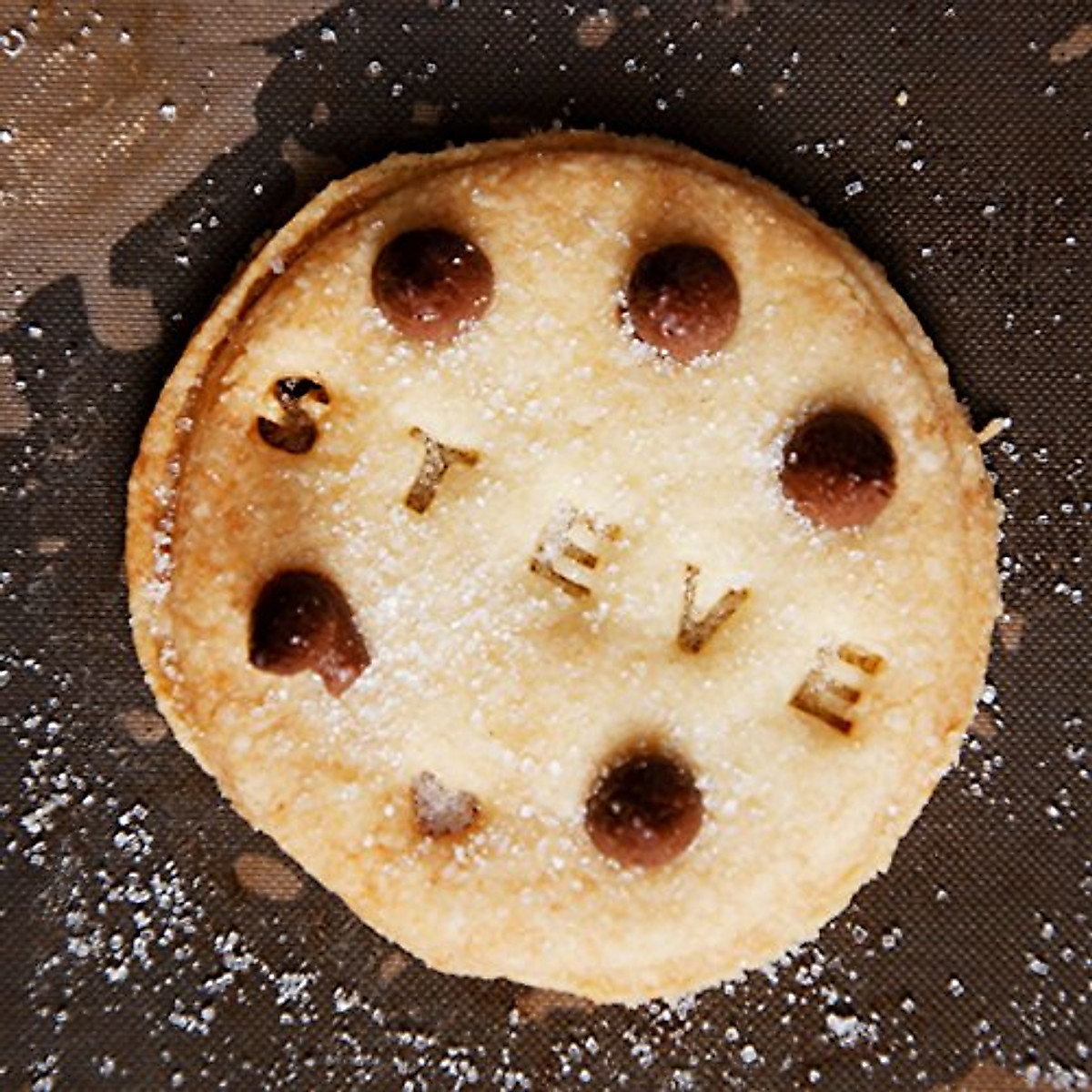 Suck UK Customisable Cookie Stamp Alphabet Cookie Cutters Personalized Cookie Stamp For Baking Silicone Baking Molds & Cookie Decorating Supplies Cookie Press Baking Kit & Baking Gifts