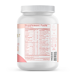 MILK DUST Protein Powder 660g | Breastfeeding Powder for Nursing Moms | Lactation Support Pea Powder | Vegan & Dairy-Free | Sweet Vanilla | 22 Servings