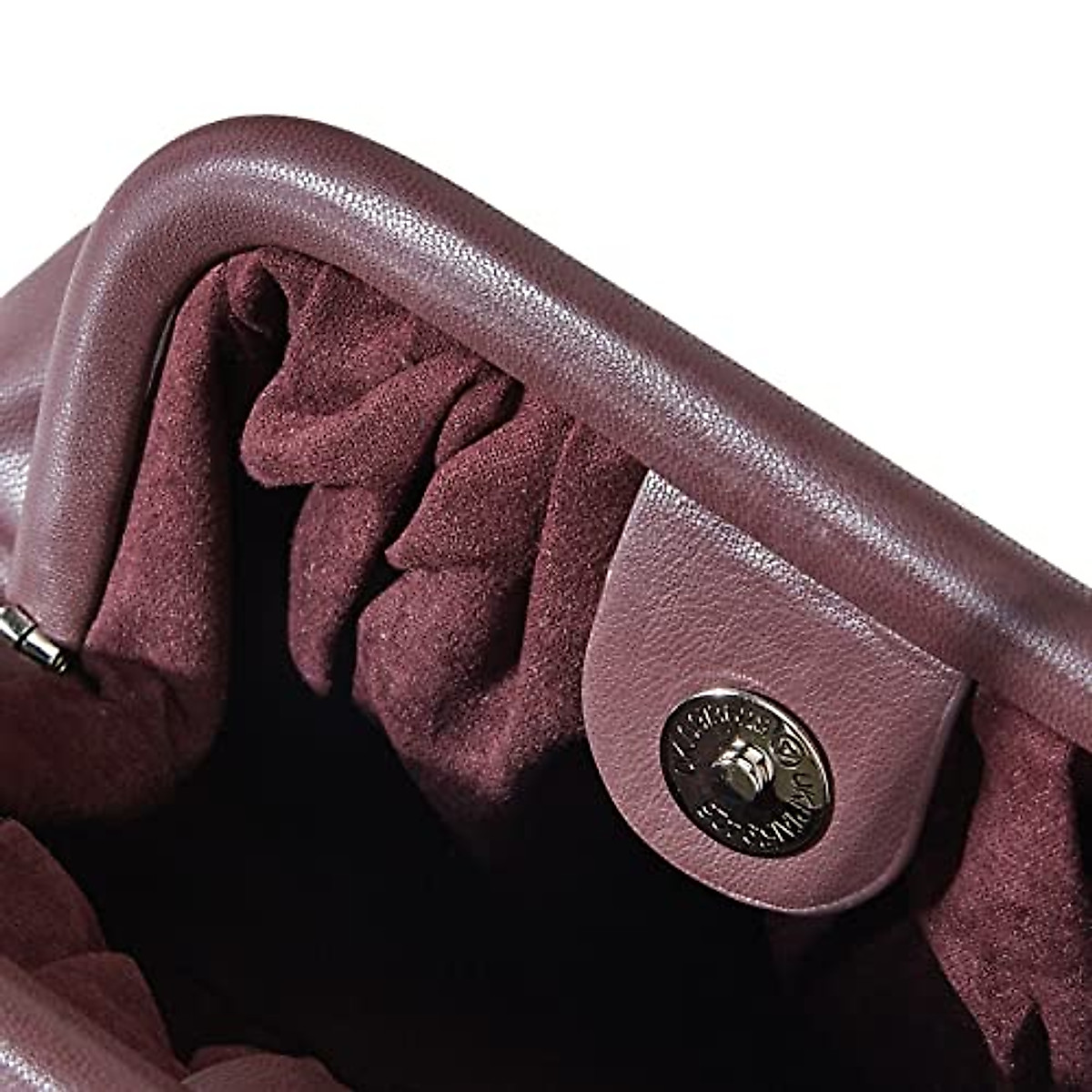 Steve Madden womens Steve Madden Nikki Clutch Crossbody, Burgundy, One Size US